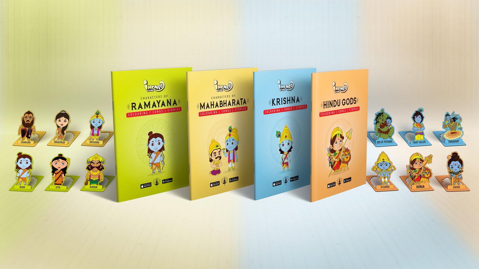 Inkmeo Wall Colouring Rolls
