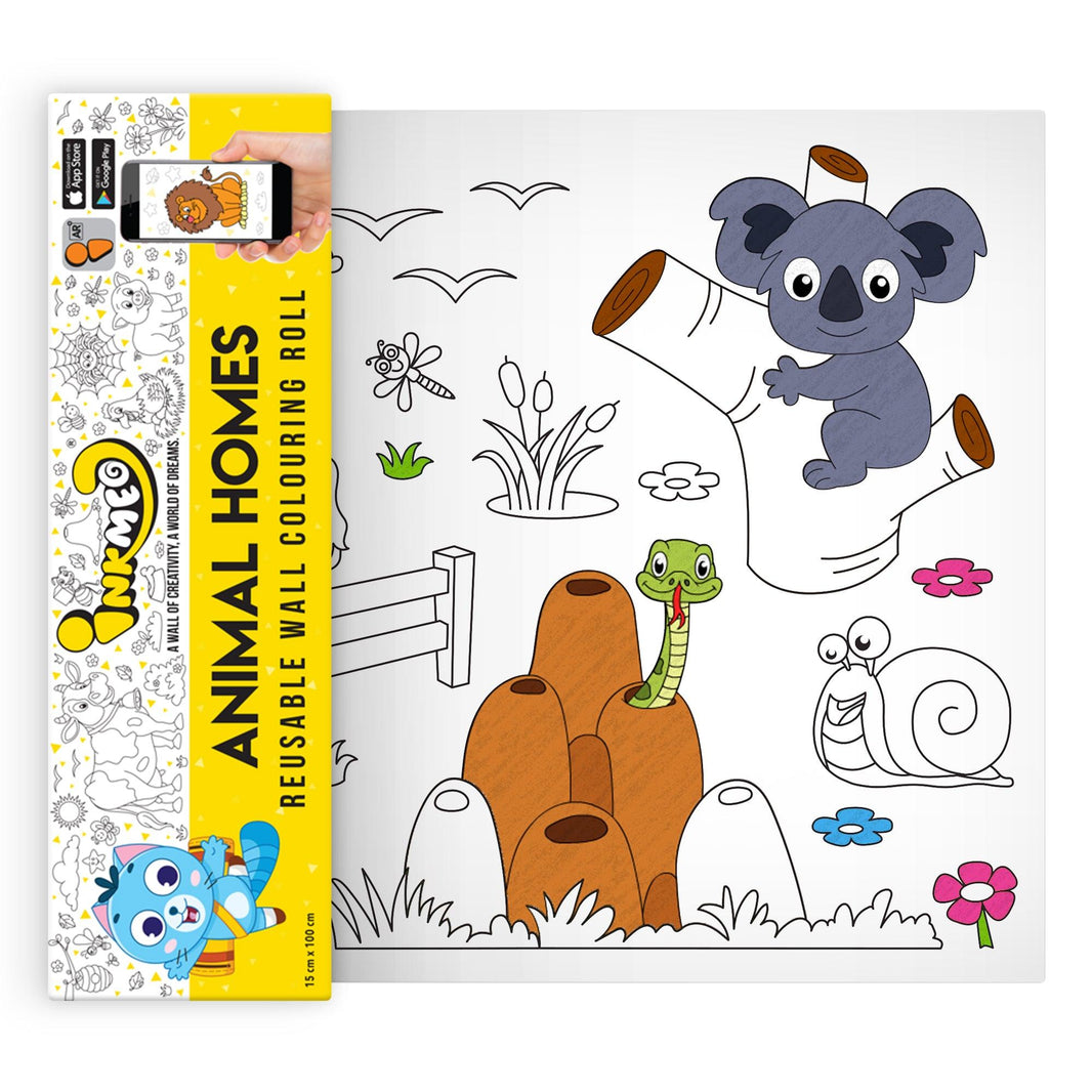 Inkmeo Wall Colouring Rolls